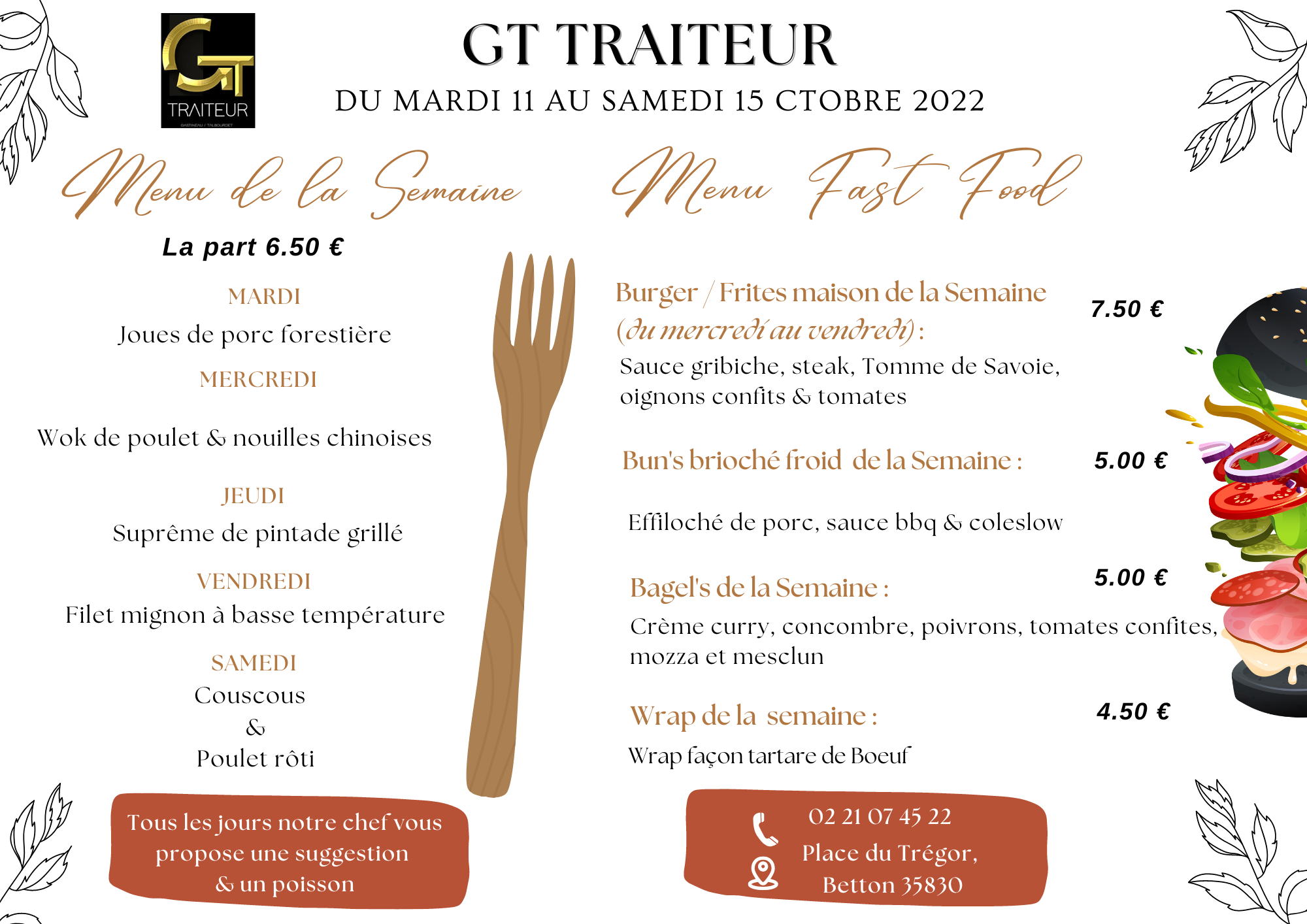 GT traiteur | Traiteur, boucher, charcutier